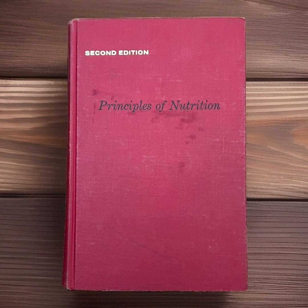 Principles of Nutrition Second Edition 1965 Wilson - Etsy