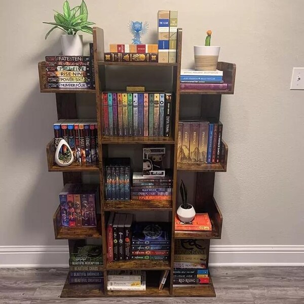 Rustic Bookcase - Etsy