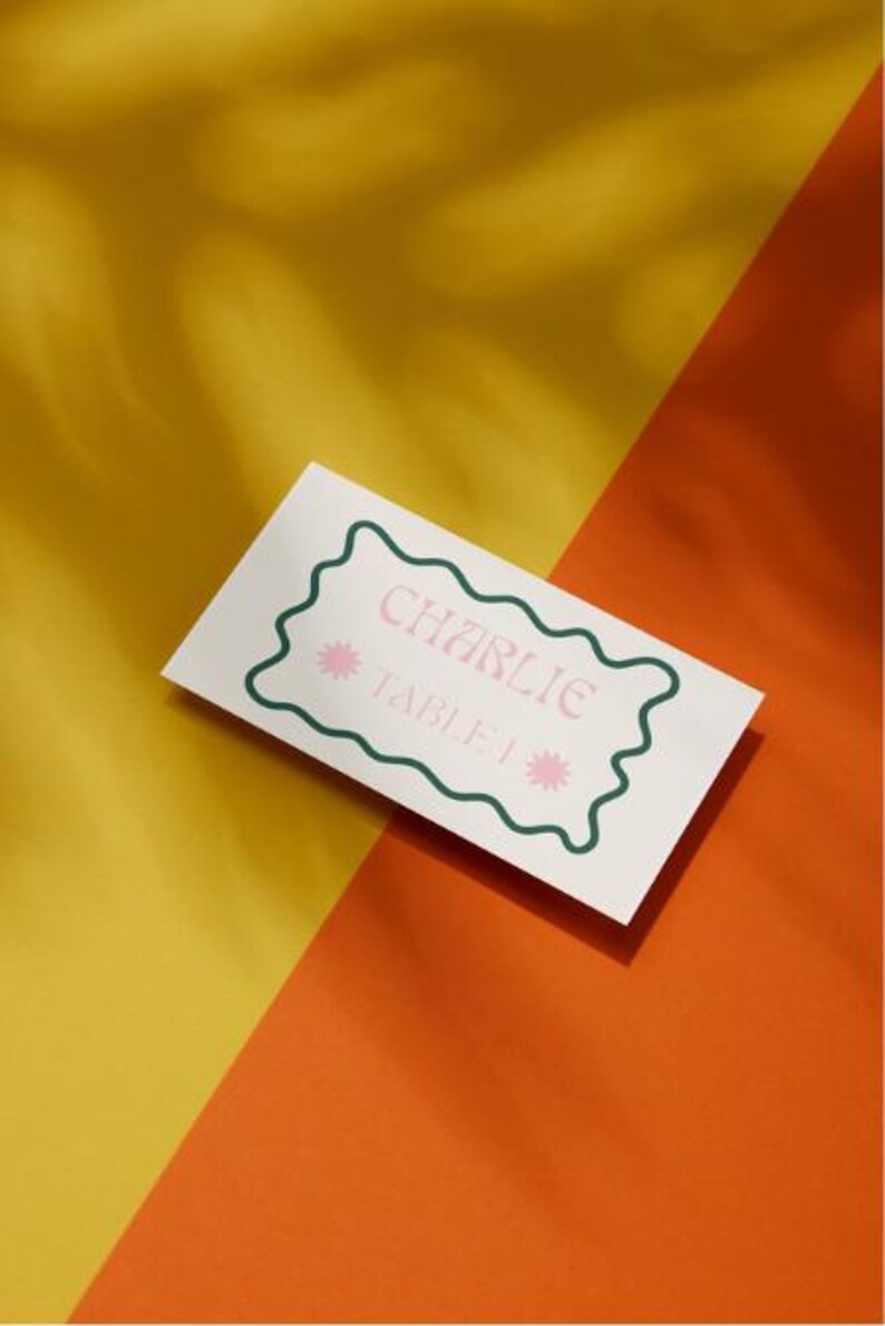 Unique Table Assignment Template for Wedding - Etsy