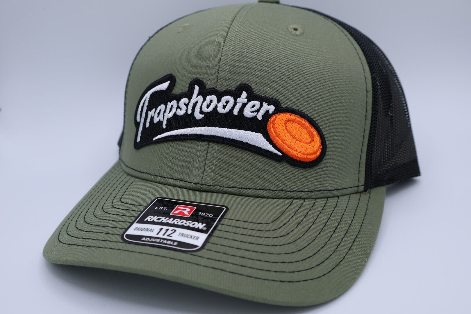 Trap Hat - Olive/black Richardson - Etsy