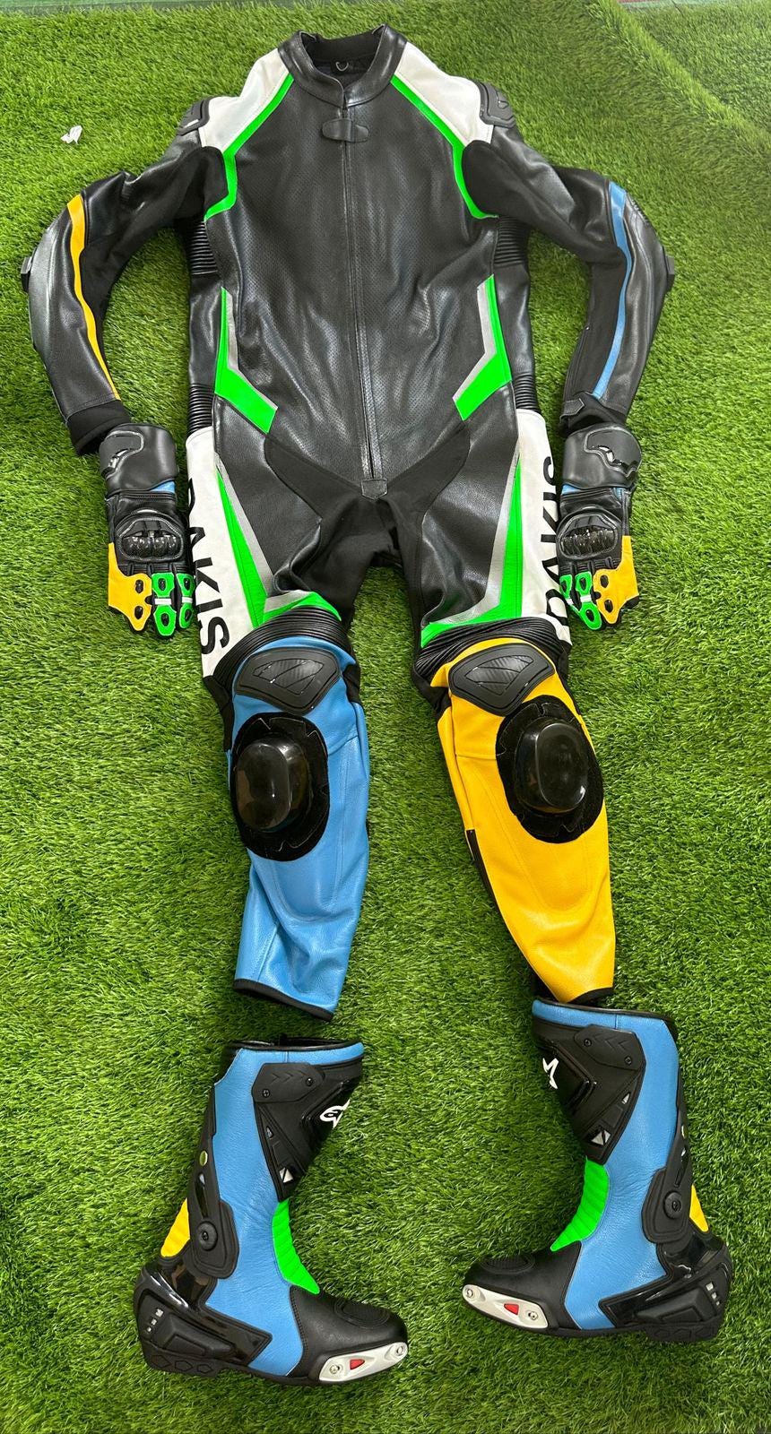Full Motorcycle Gear Set – Suit, Boots, Gloves & Accessories” - Etsy
