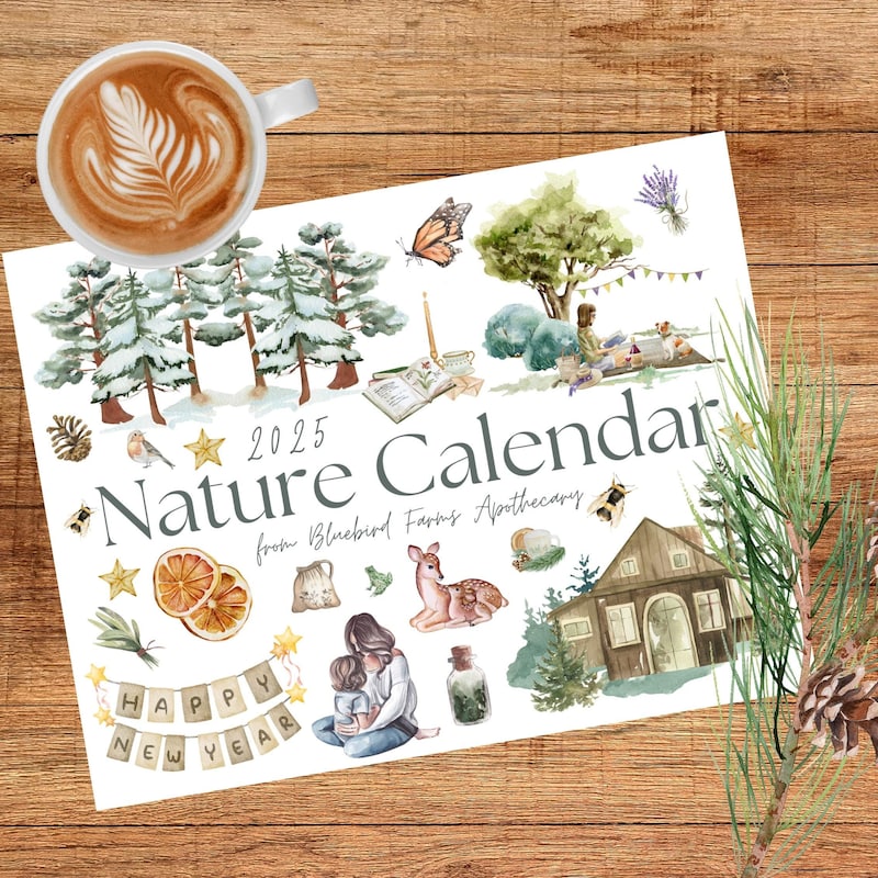 Nature Calendar - Etsy