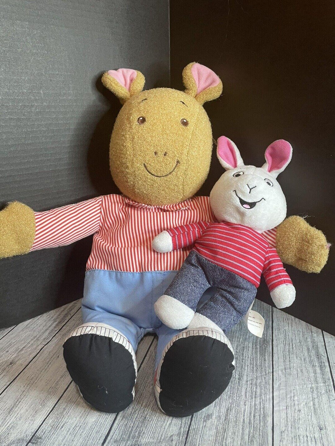 Vintage Playskool Arthur Doll and Tiny Buster Plush - Etsy