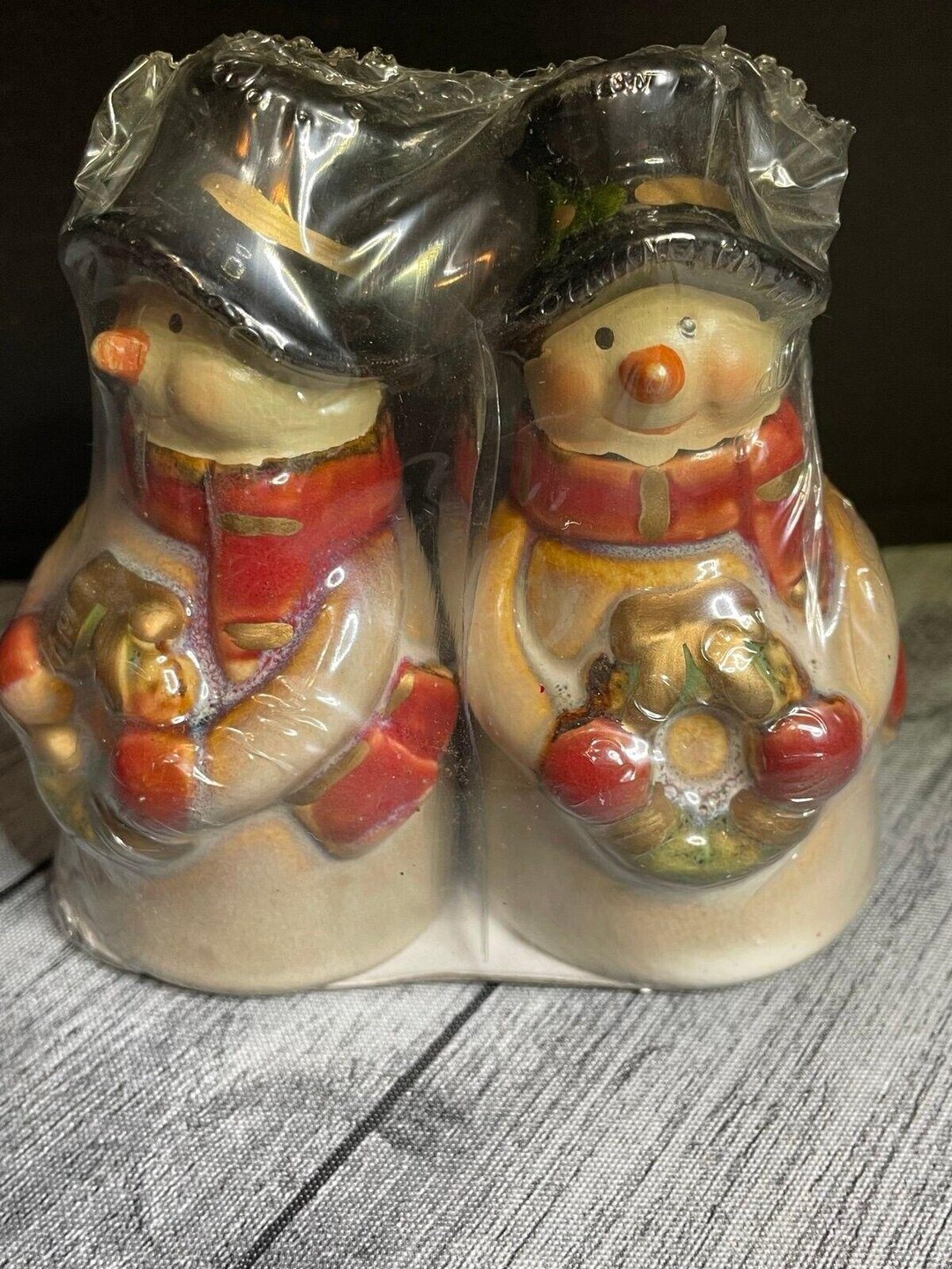 Snowmen Salt and Pepper Shakers Brand New. - Etsy