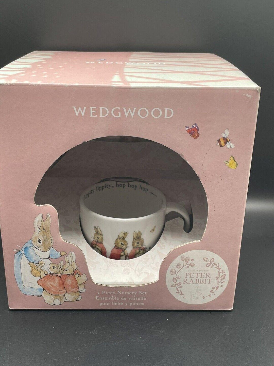 Wedgwood Beatrix Potter Peter Rabbit 3 Piece Nursery Set - Etsy