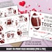 Football Valentine Cards, Printable Kids Valentine’s Day Gift Tags ...
