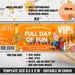 Fun Day VIP Ticket, Full Day of Fun Coupon, Yes Day Birthday Gift ...