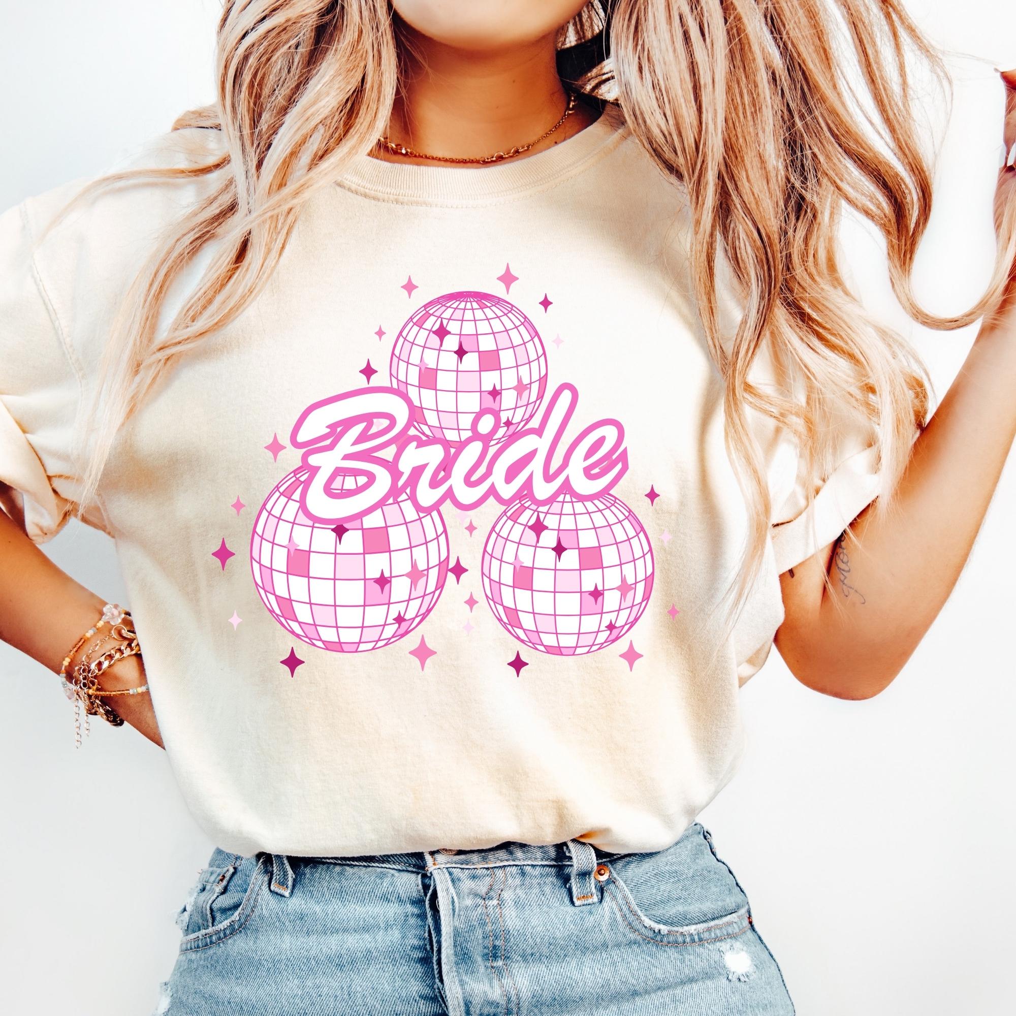 Disco Bride Bachelorette PNG: Dancing Queen Design (digital Download ...