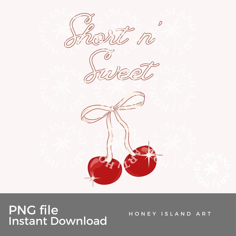 Short N Sweet SC Tour Png Short N Sweet Cherry Clipart Sabrina Png ...