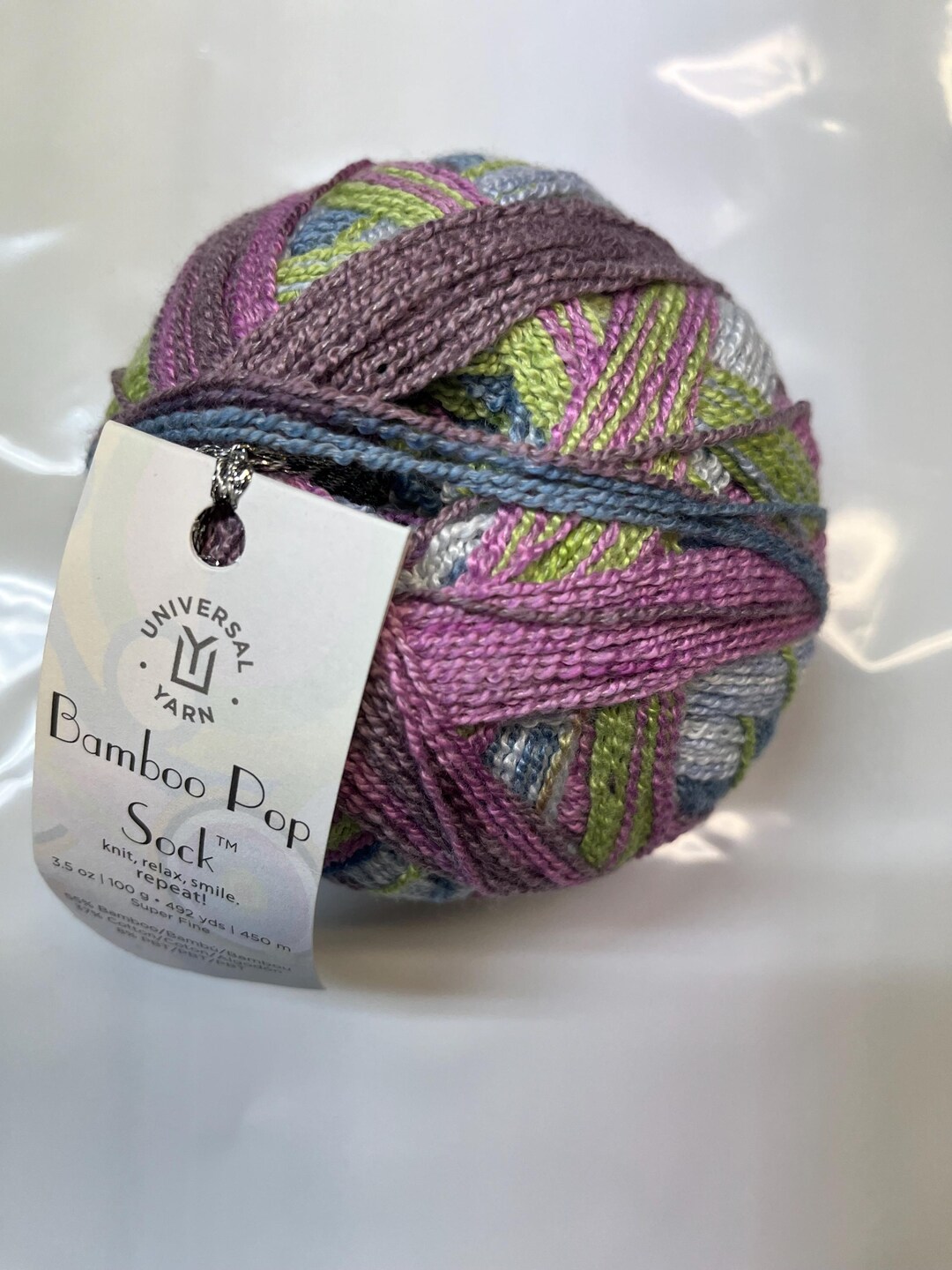 Bamboo Pop Sock Yarn- Breeze 507 - Etsy