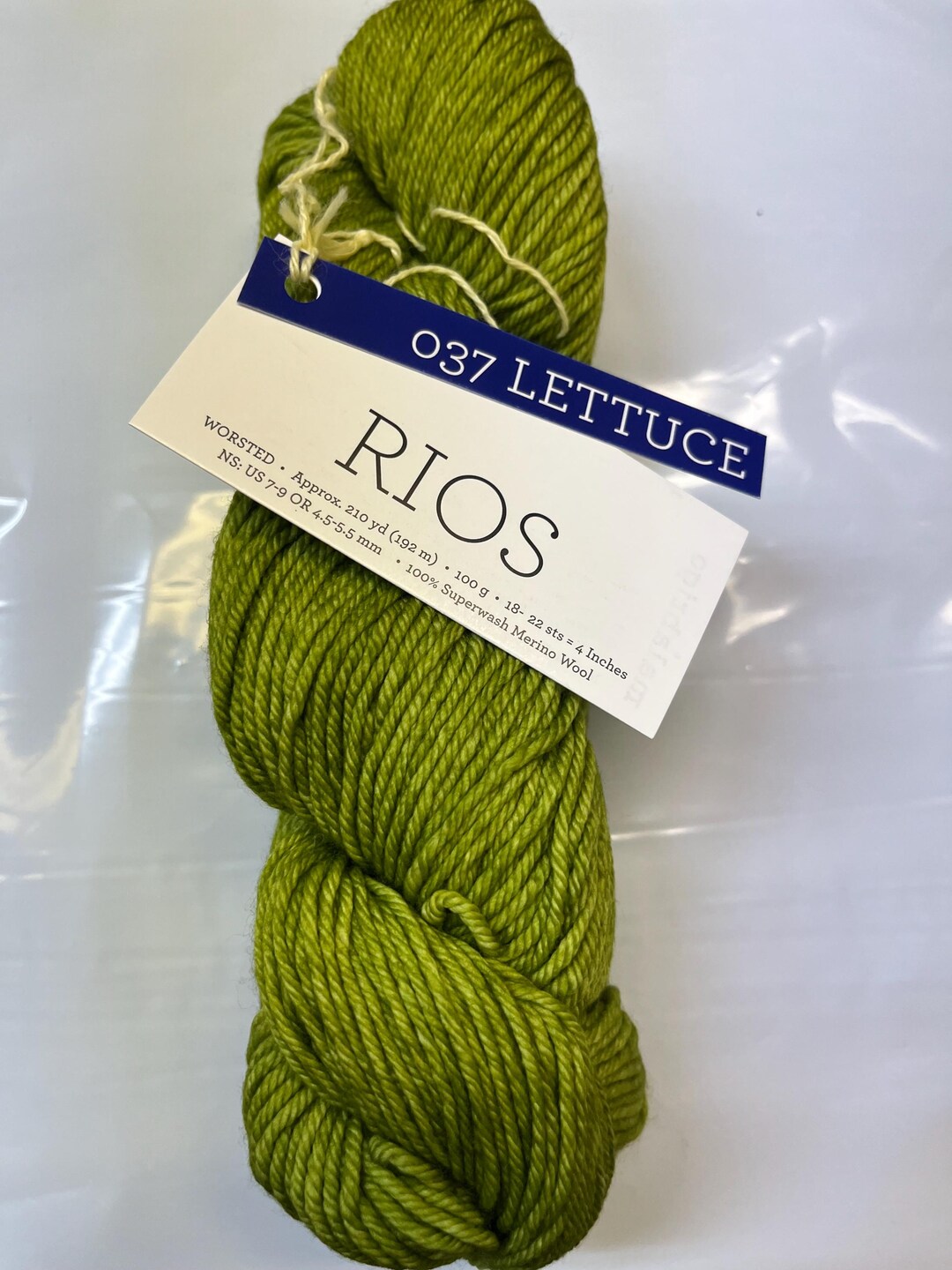 Malabrigo Rios Yarn: Lettuce Green, Superwash Merino Wool - Etsy