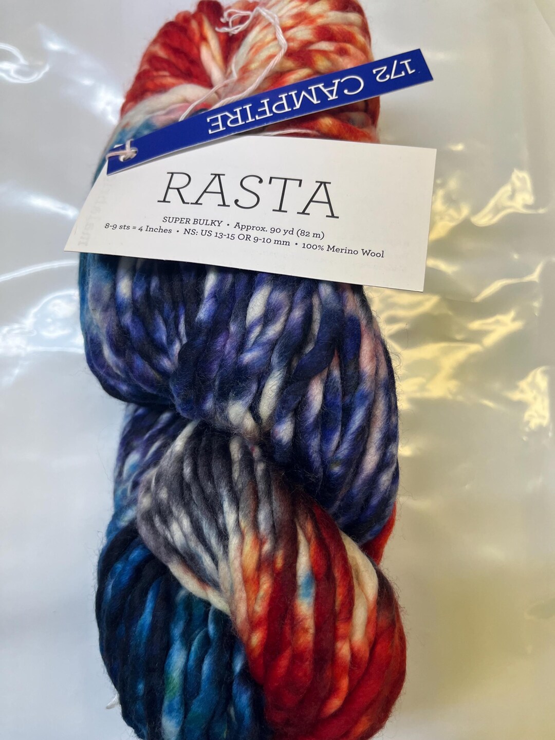 Malabrigo Rasta Yarn- Camp Fire - Etsy