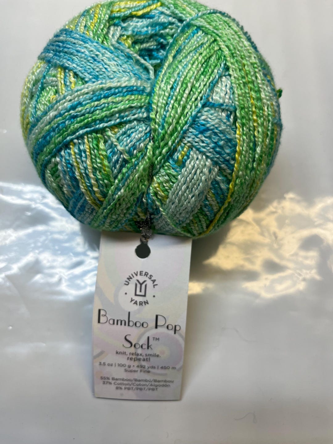 Bamboo Pop Sock Yarn Thrilled 708 - Etsy