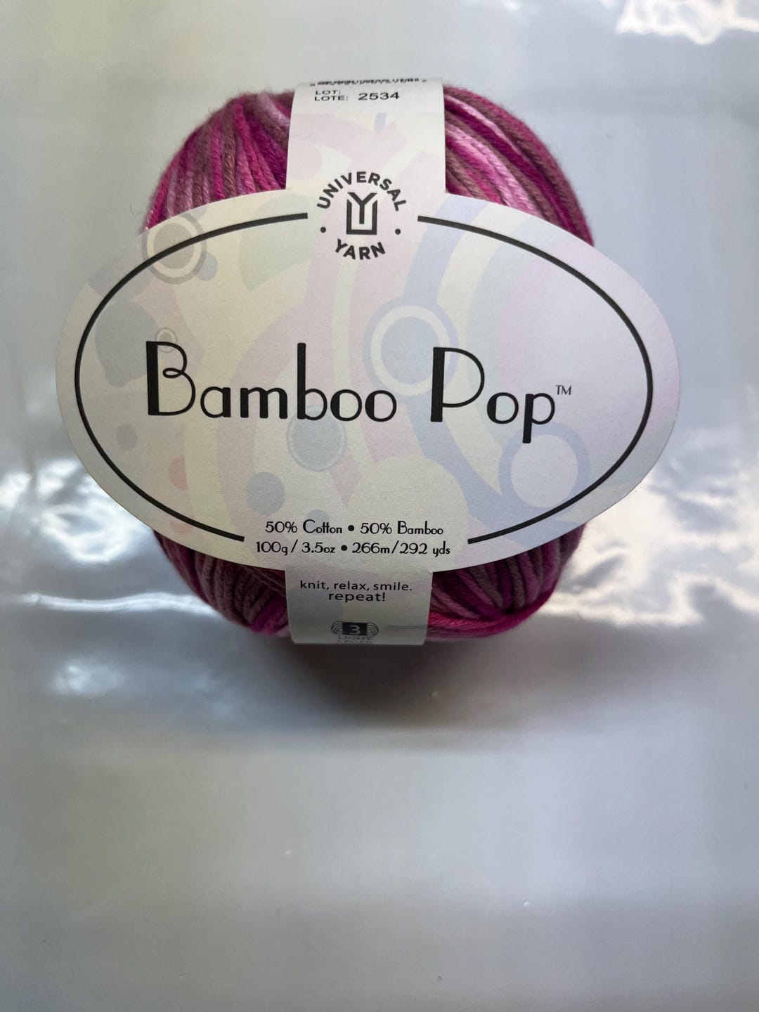 Bamboo Pop Yarn- Pink Joy - Etsy
