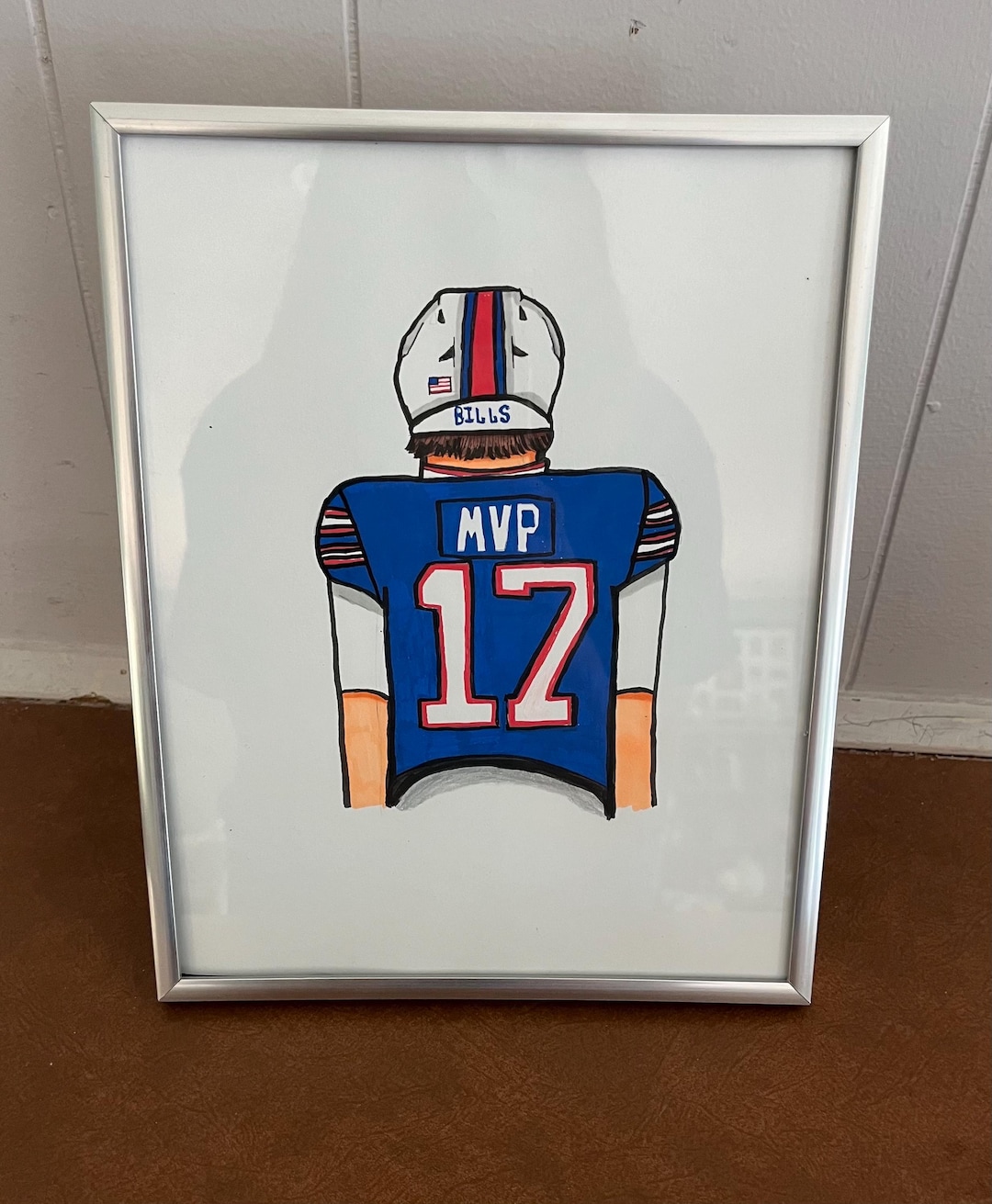 Josh Allen Art (one of a Kind, Hand Drawn!!) - Etsy