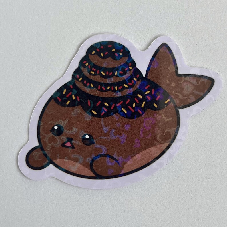 Choco Cake Seal Sticker - Etsy