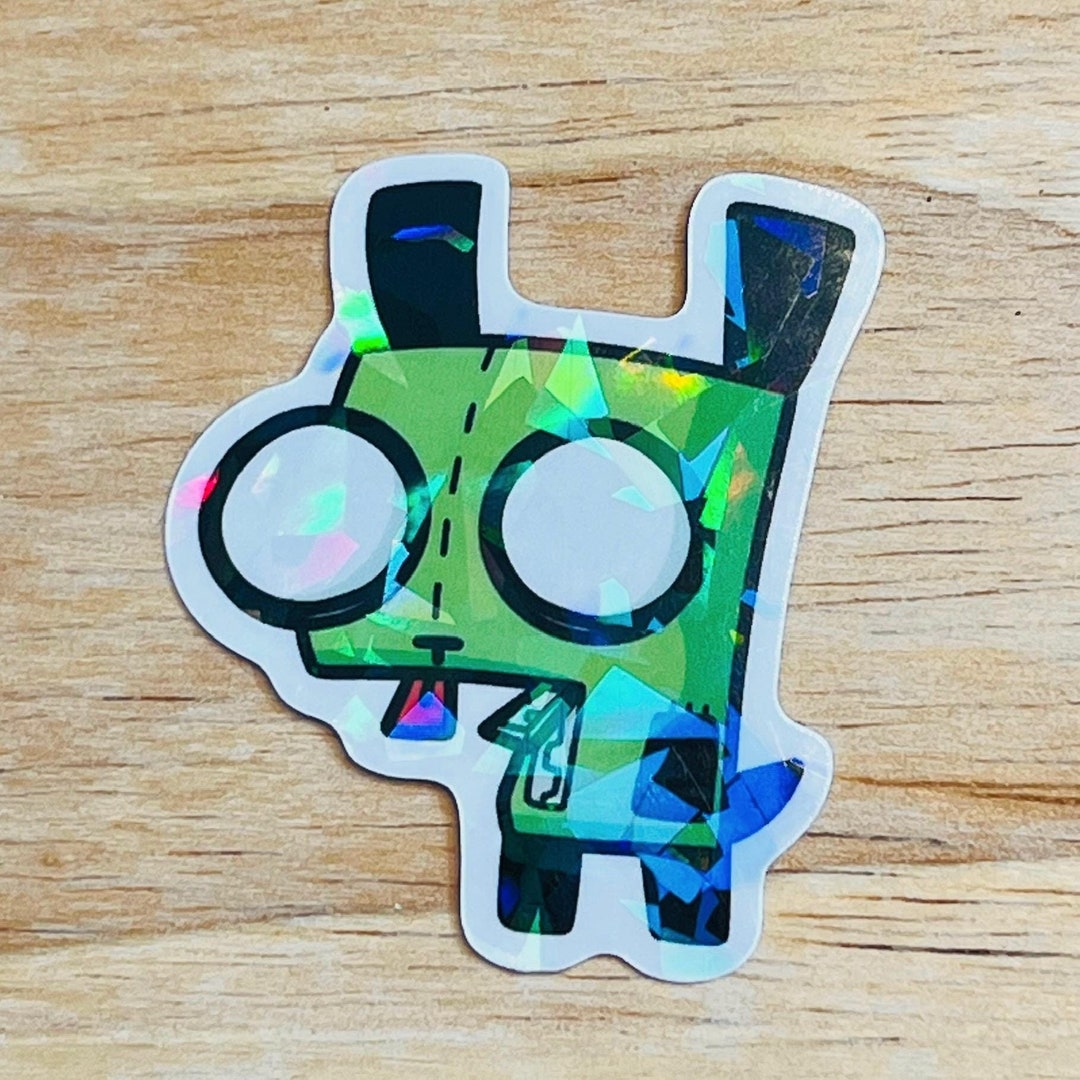 Invader Zim Gir Sticker - Etsy