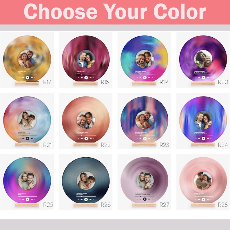 Personalized Valentines Vinyl Record With Custom Photo, Personalized ...