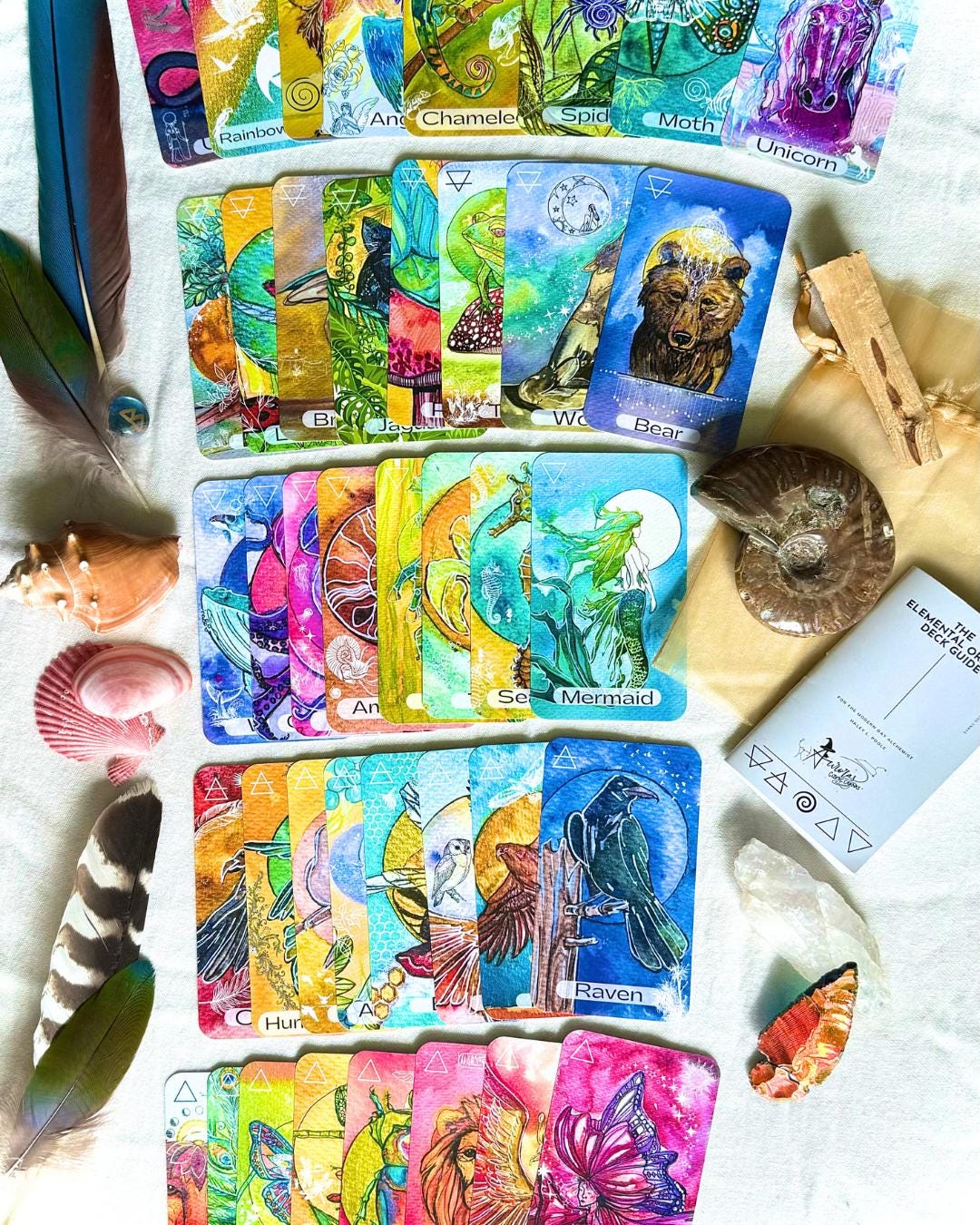 The Elemental Oracle Deck – 41 Vibrant Animal Spirit Guides From Earth ...