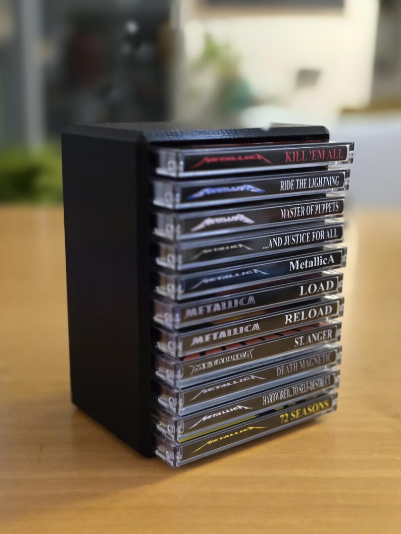 Metallica - Studio Album Discography - Custom Minidisc Set - Etsy