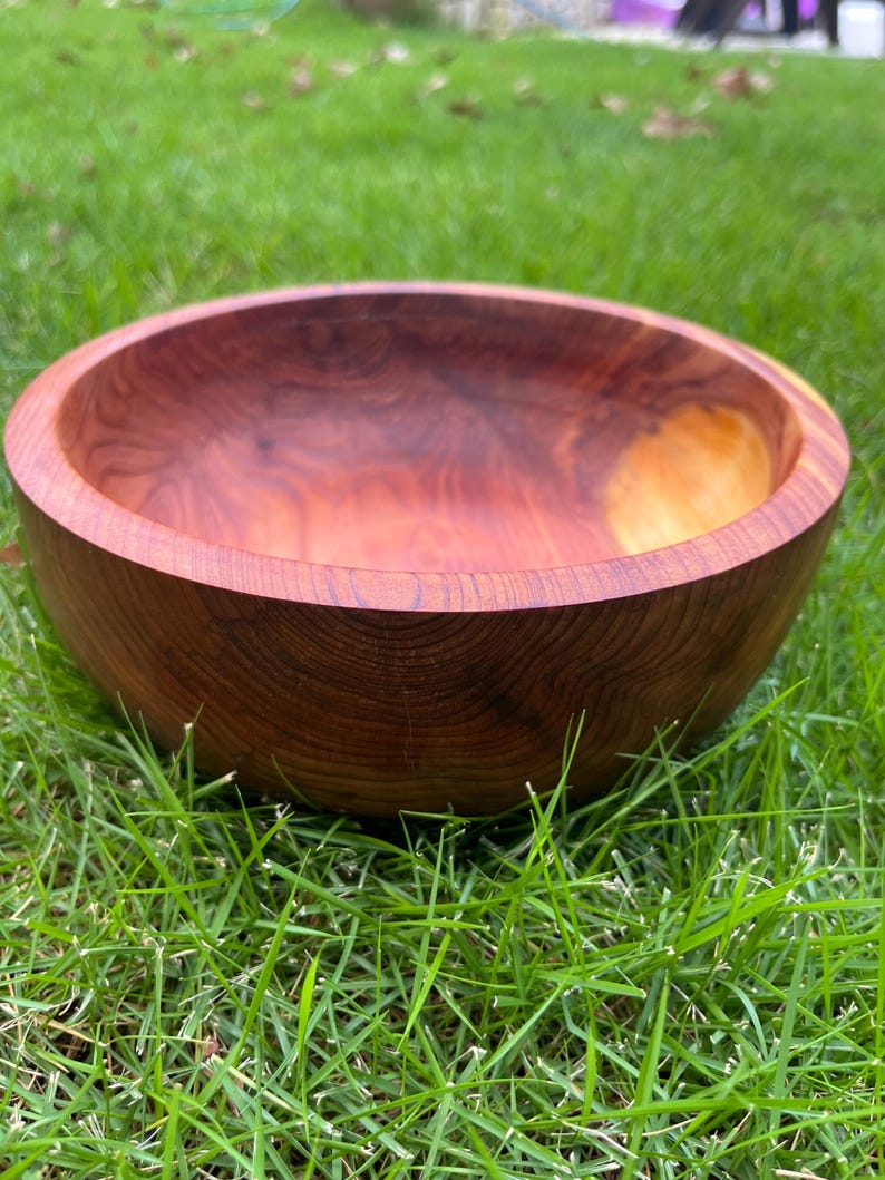 Eastern Red Cedar Bowl - Etsy