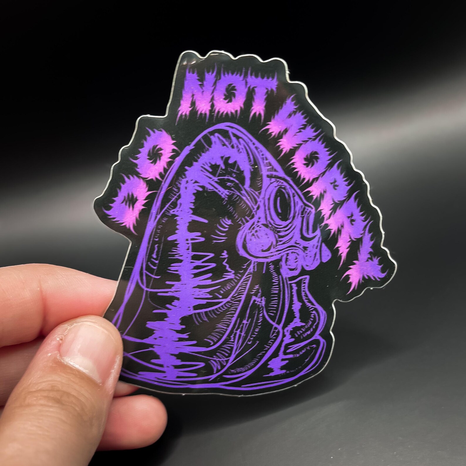 Do Not Worry Sticker L Motivational Sticker | Reaper | Reaper Sticker ...