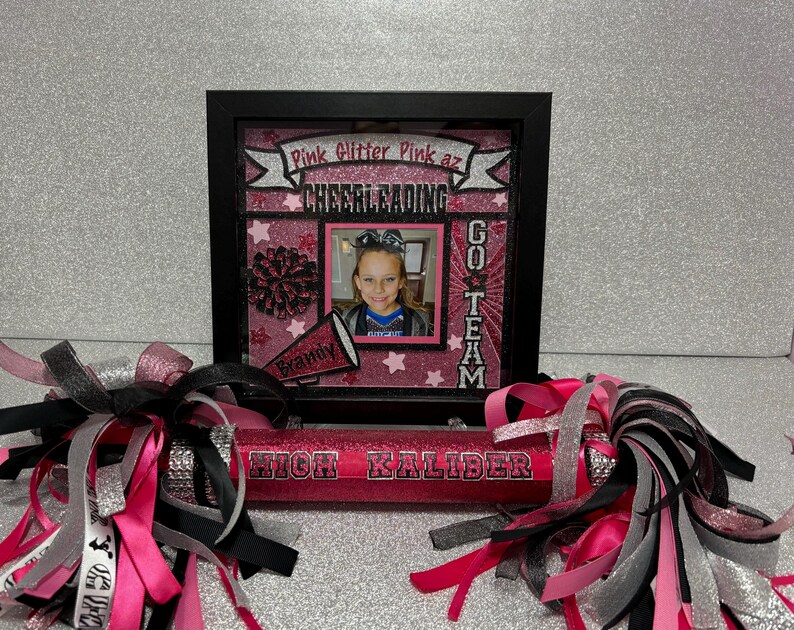 Cheerleading Cheer 3D Picture Frame - Etsy