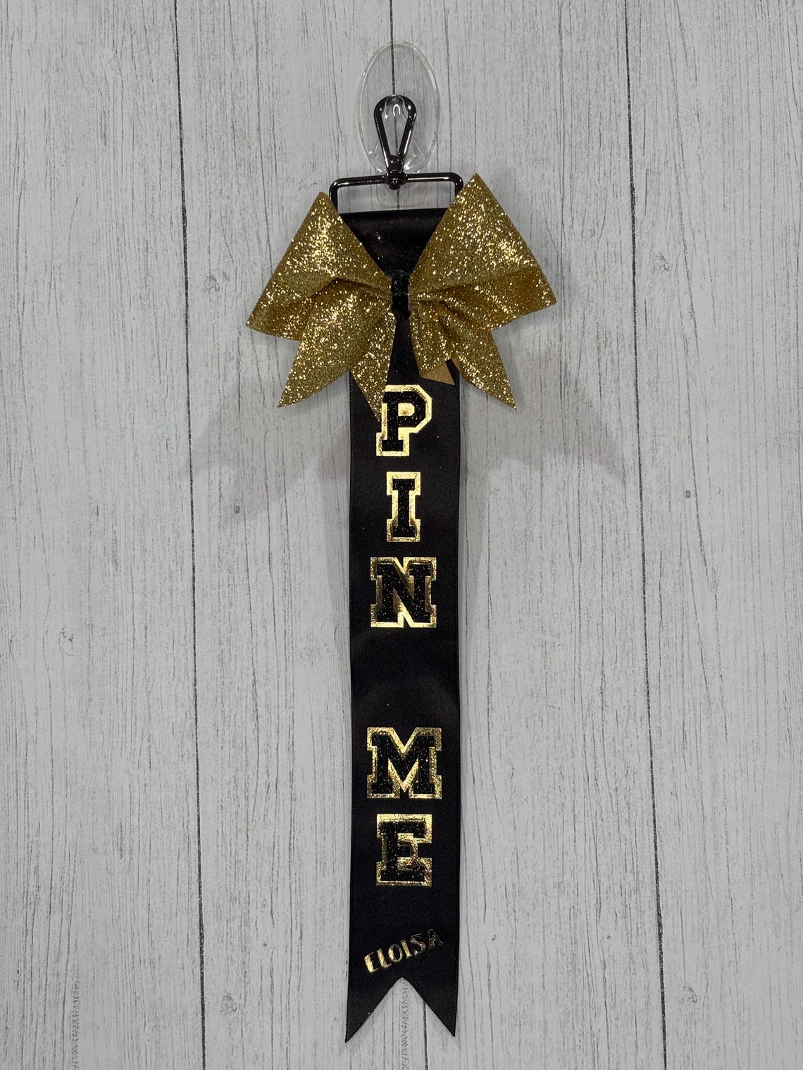 Deluxe Cheer Pin Me Ribbon PLUS 5 FREE Deluxe Cheer Pins - Etsy