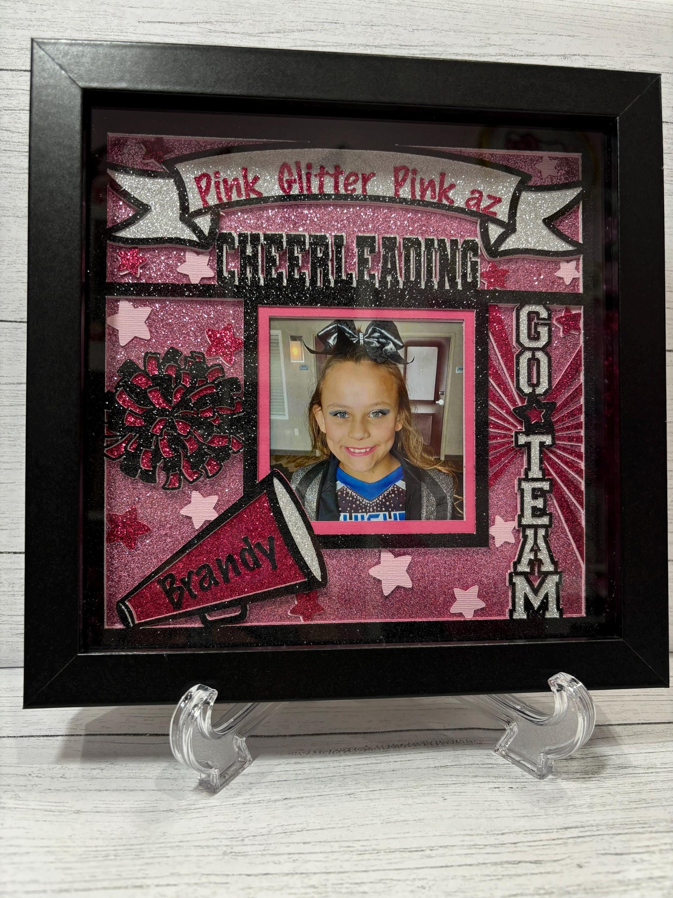 Cheerleading Cheer 3D Picture Frame - Etsy