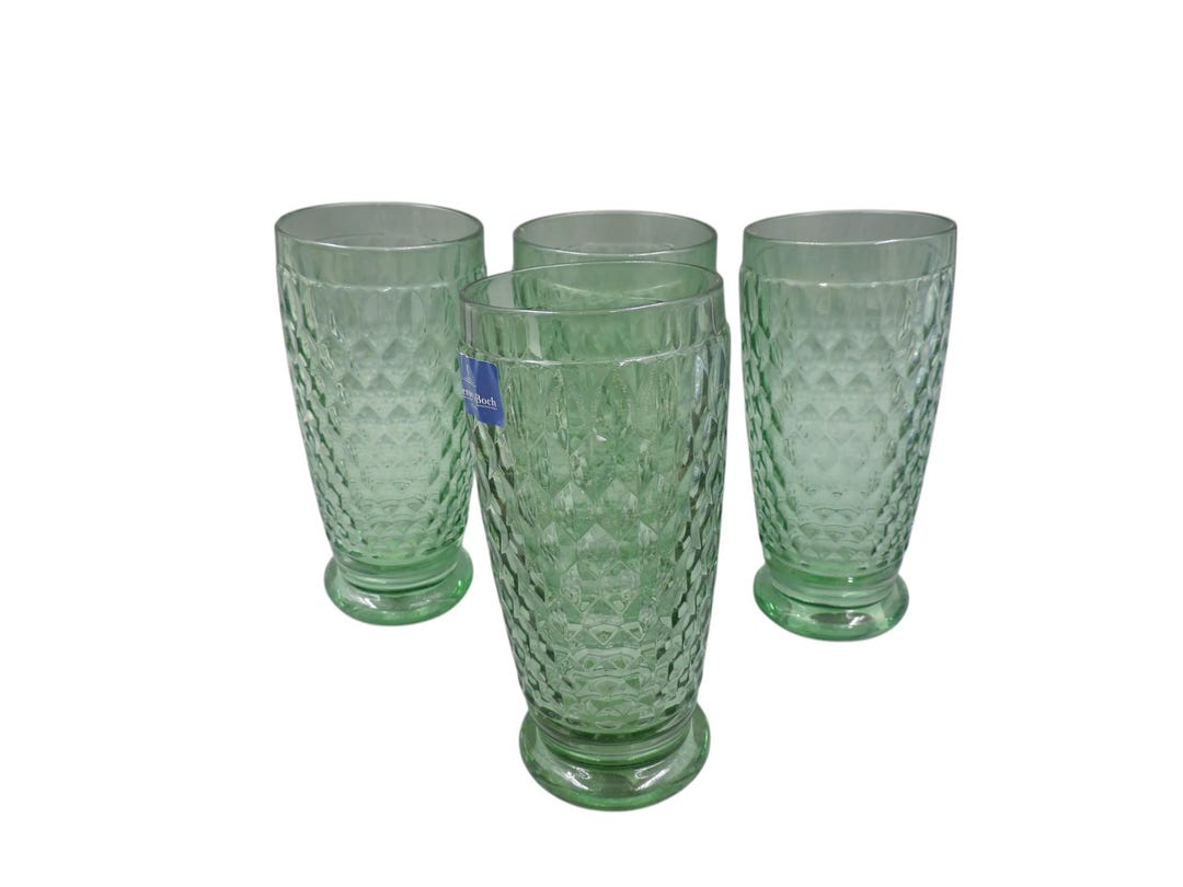 Villeroy and Boch Boston Crystal High Ball Set for 4 - Etsy