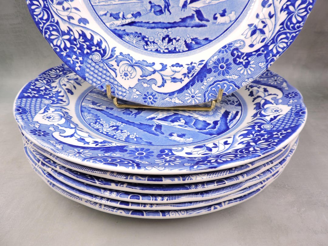 Spode Blue Italian Dinner Plate s - Etsy