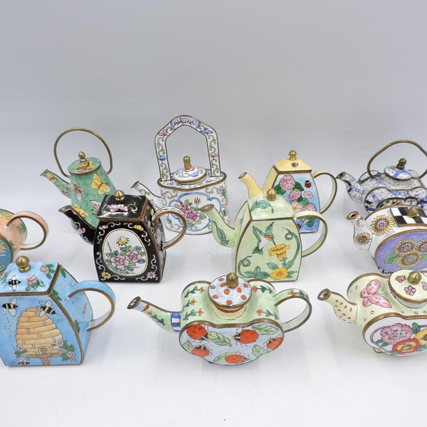 Miniature Tea Pot - Etsy