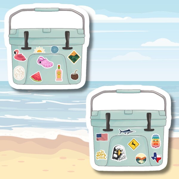 Yeti Cooler Stickers - Etsy