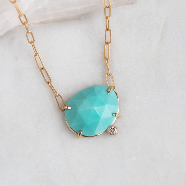 Rose Cut Turquoise - Etsy