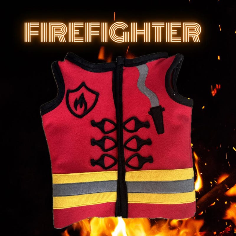 Fireman Costume - Etsy