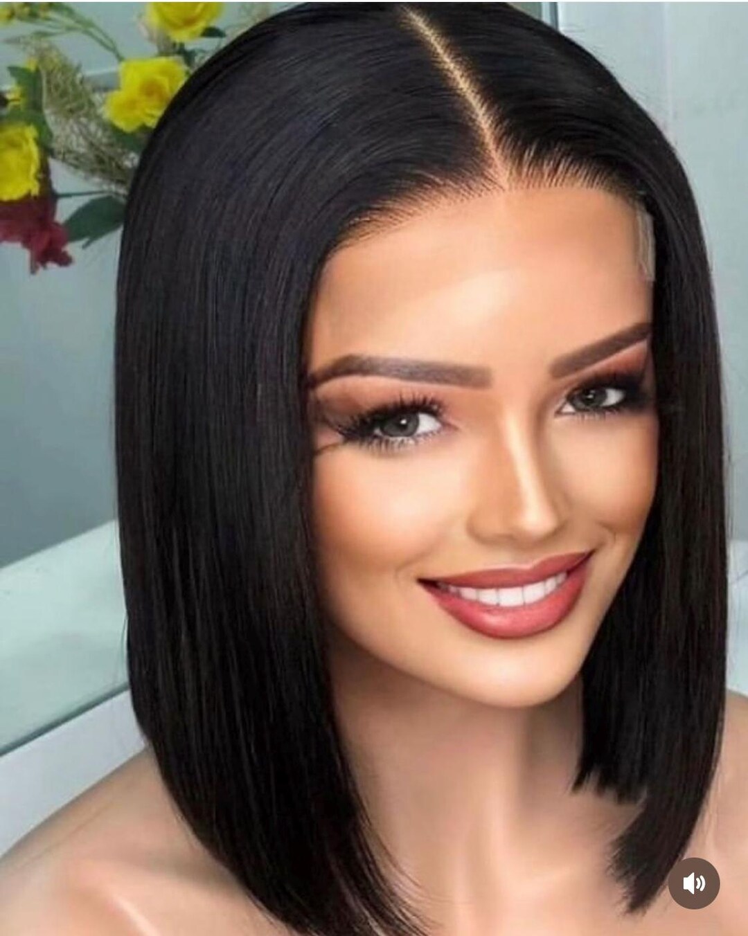 10 Inches Double Drawn Bob Wig - Etsy