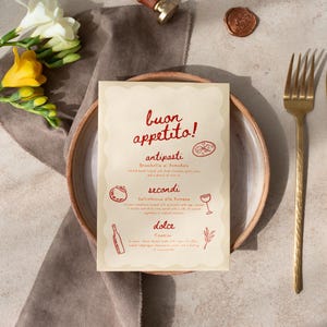 Italian Wedding Menu, Italian Dinner Party, Italian Dinner Party Menu ...