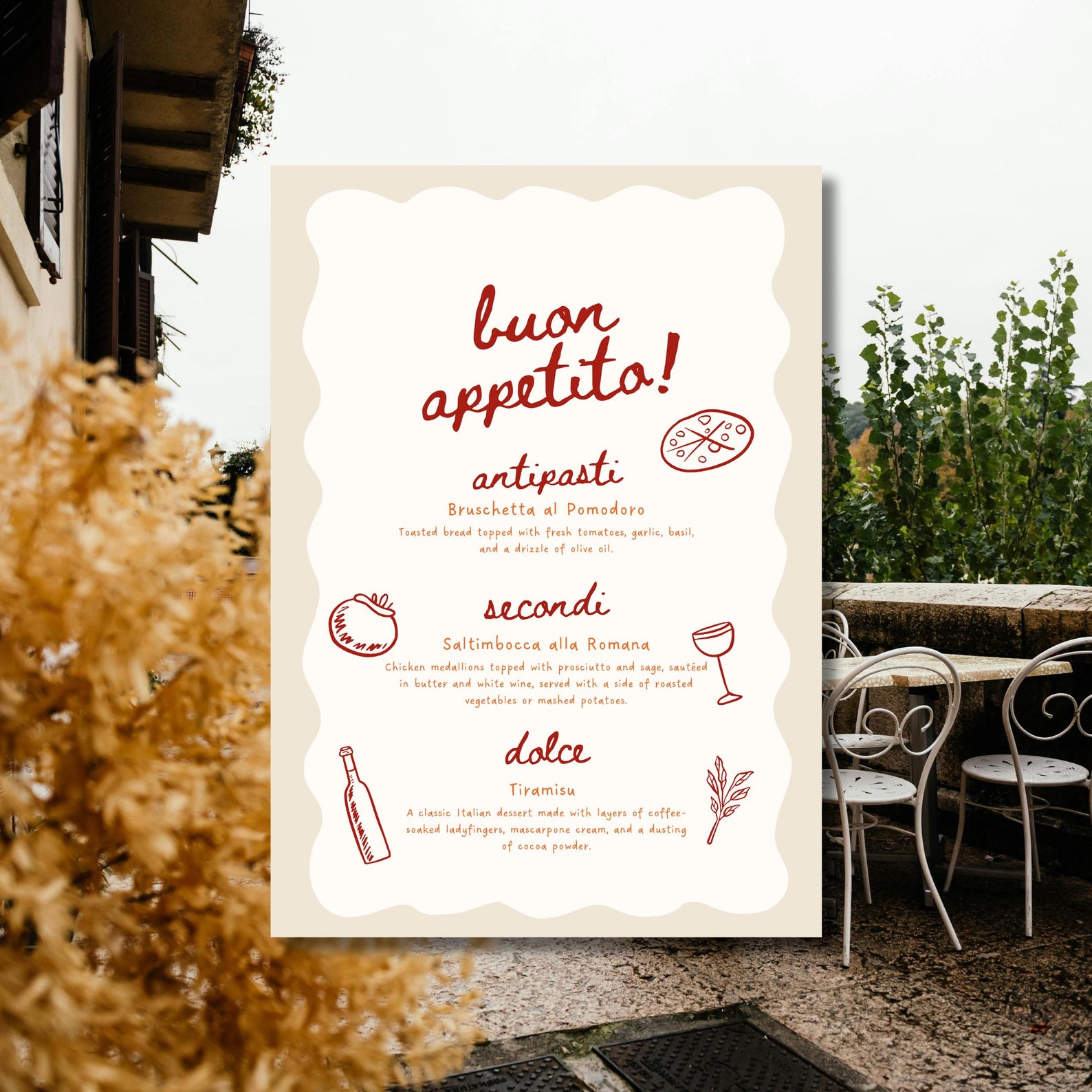 Italian Wedding Menu, Italian Dinner Party, Italian Dinner Party Menu ...