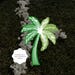 Palm Tree Place Card, Tropical Place Card, Wedding Place Cards, Dinner ...