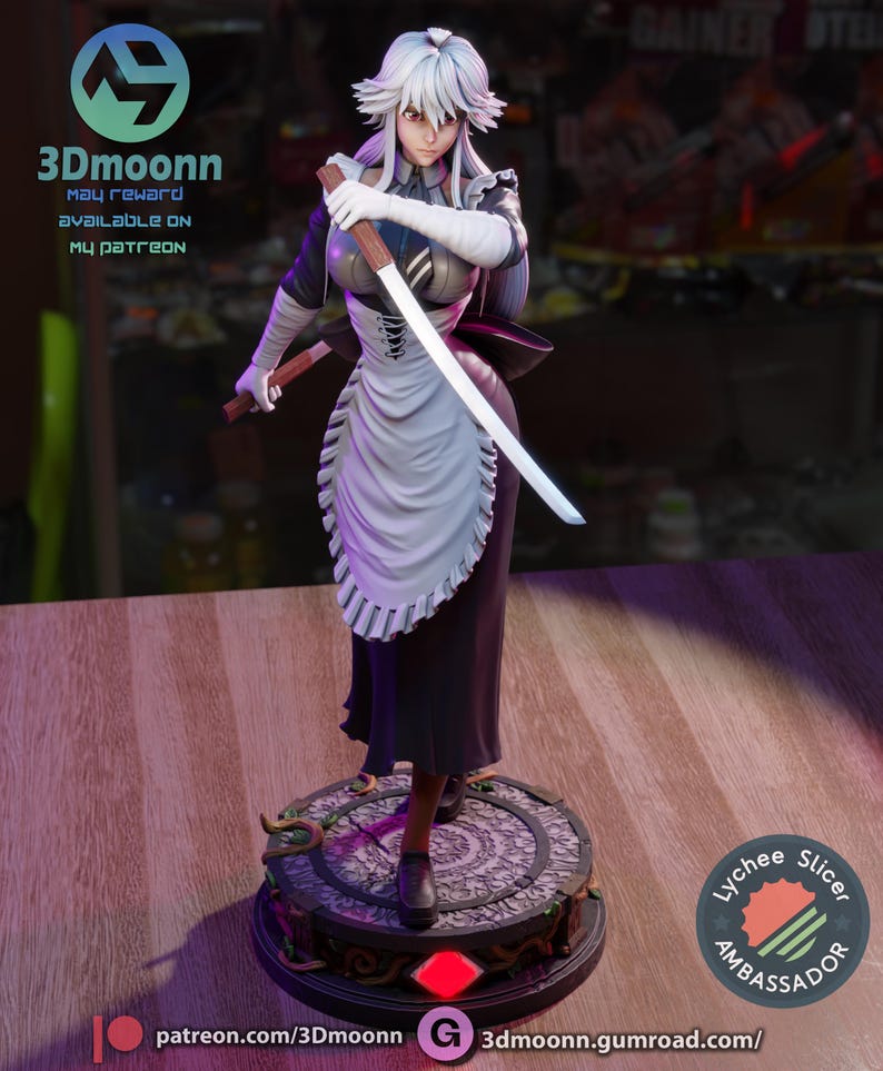 Reanette Elfelt, Anime Figure 3d Printed Unpainted by [3dmoonn] - Etsy