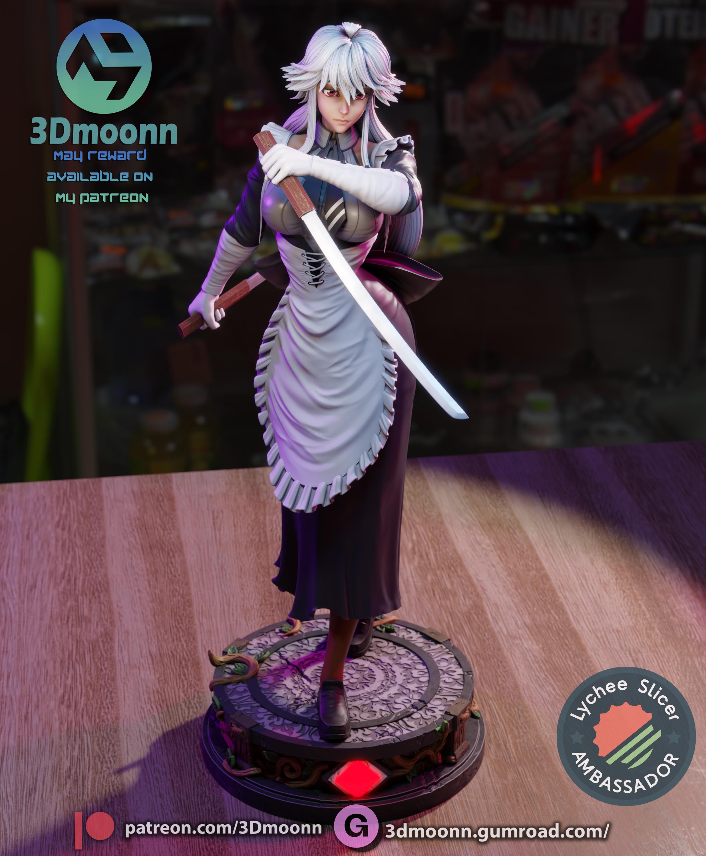 Reanette Elfelt, Anime Figure 3d Printed Unpainted by [3dmoonn] - Etsy