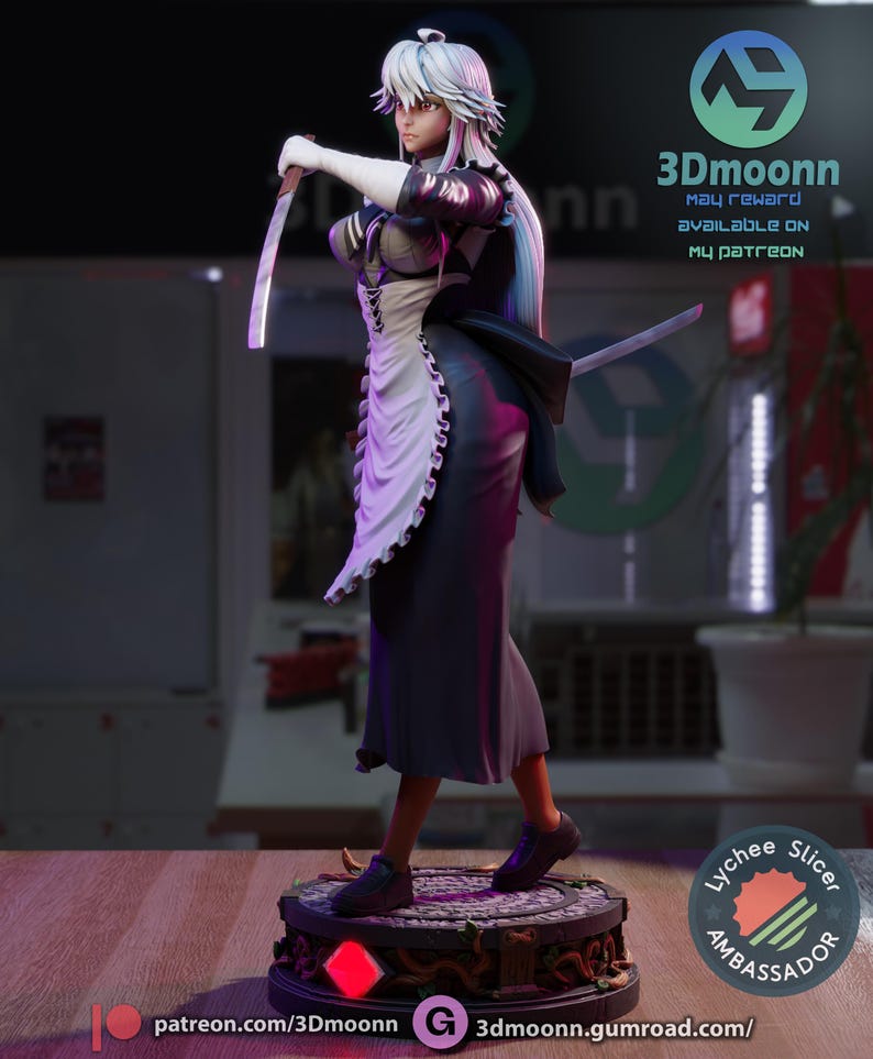 Reanette Elfelt, Anime Figure 3d Printed Unpainted by [3dmoonn] - Etsy