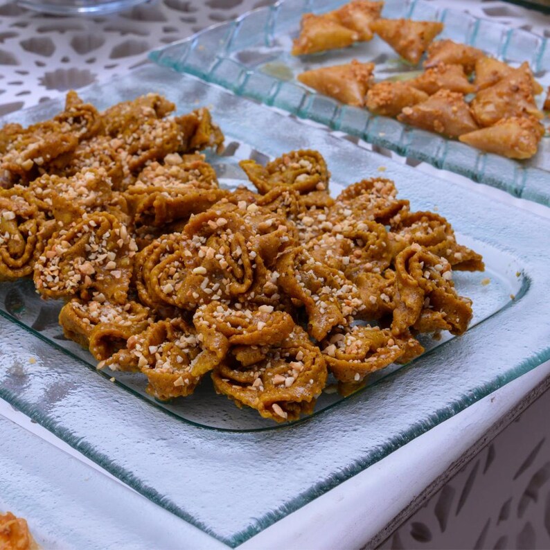 Almond Chabakia Moroccan Sweets Ramadan Kareem Handemade Pastry - Etsy