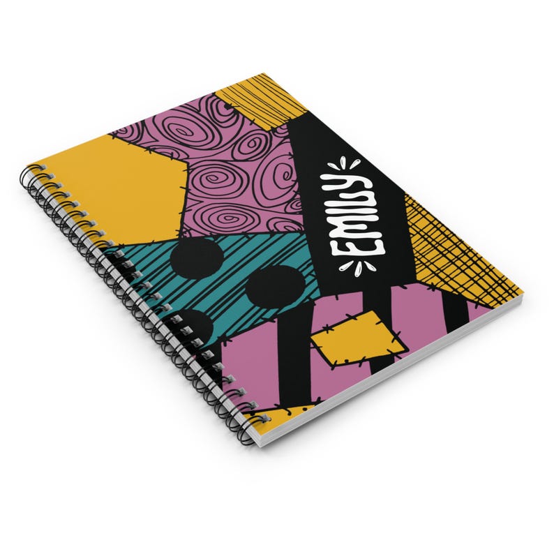 Spiral Notebook - Sally Inspired Journal, Nightmare Before Christmas ...