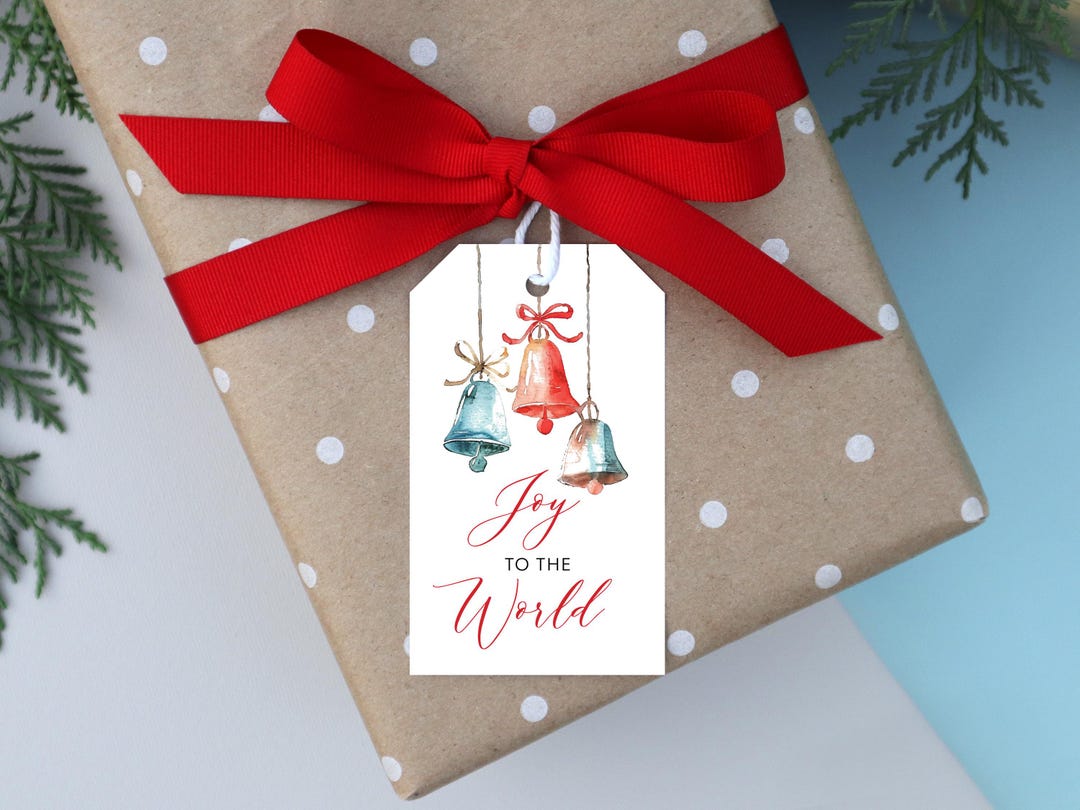 Personalized Christmas Gift Tags Custom Christmas Gift Tag Holiday Tags ...