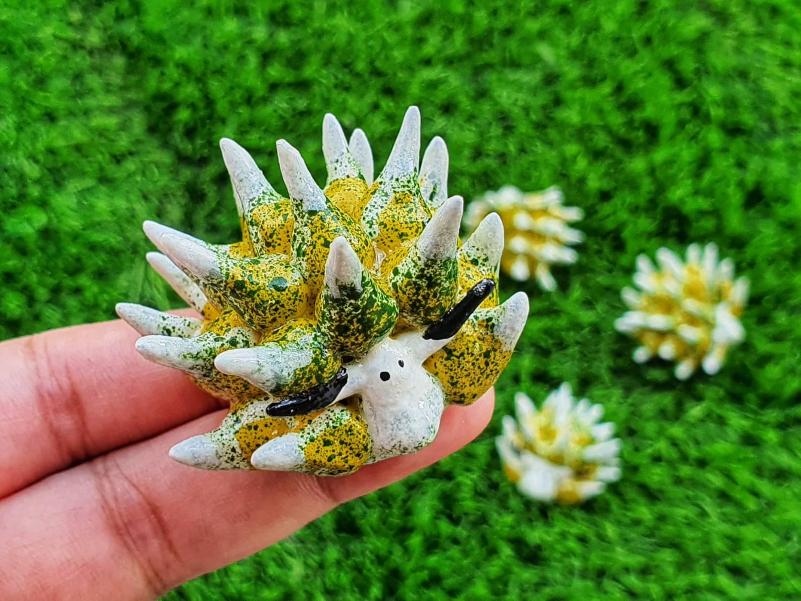 Seaslugs Nudibranch Handmade - Sea Sheep Costasiella Kuroshimae#1 - Etsy