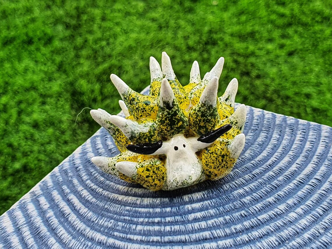 Seaslugs Nudibranch Handmade - Sea Sheep Costasiella Kuroshimae#1 - Etsy
