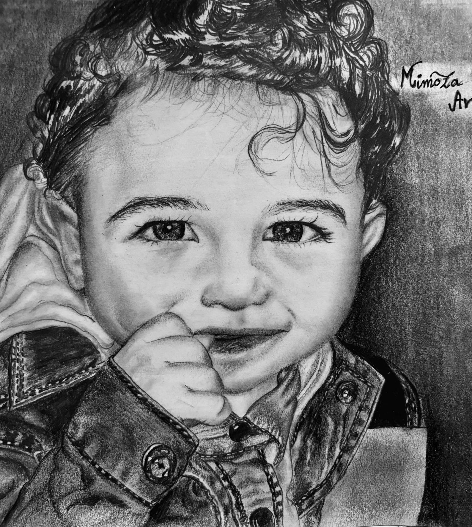 Portrait/ Personalized Portrait From Photos/ Custom Pemcil Portrait ...