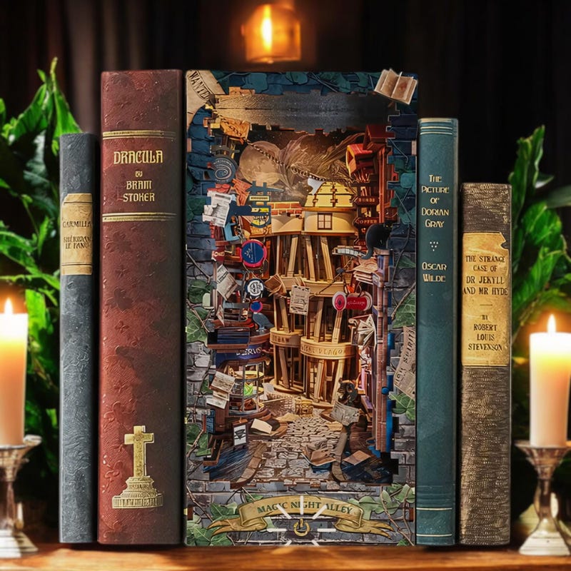 Bookshelf Alley - Etsy