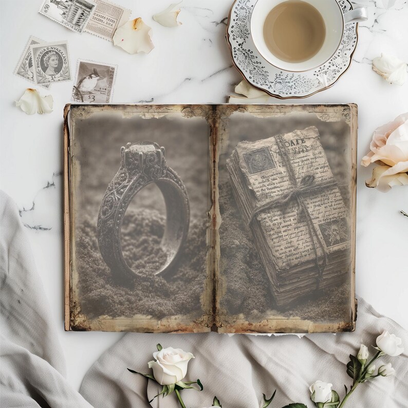 Lost Items Junk Journal Digital Download | Missing Person Papers ...